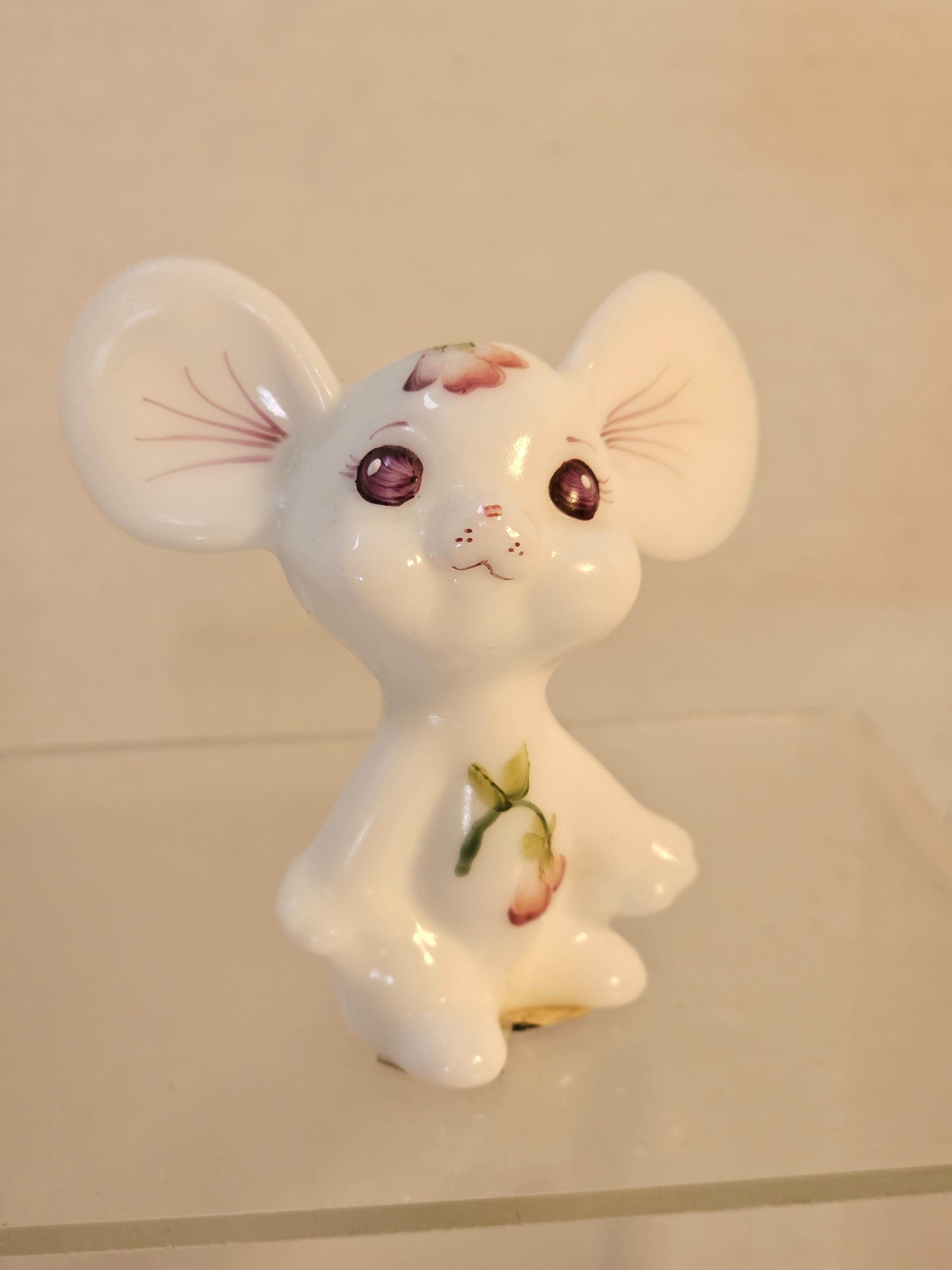 Fenton Mouse Hand Painted