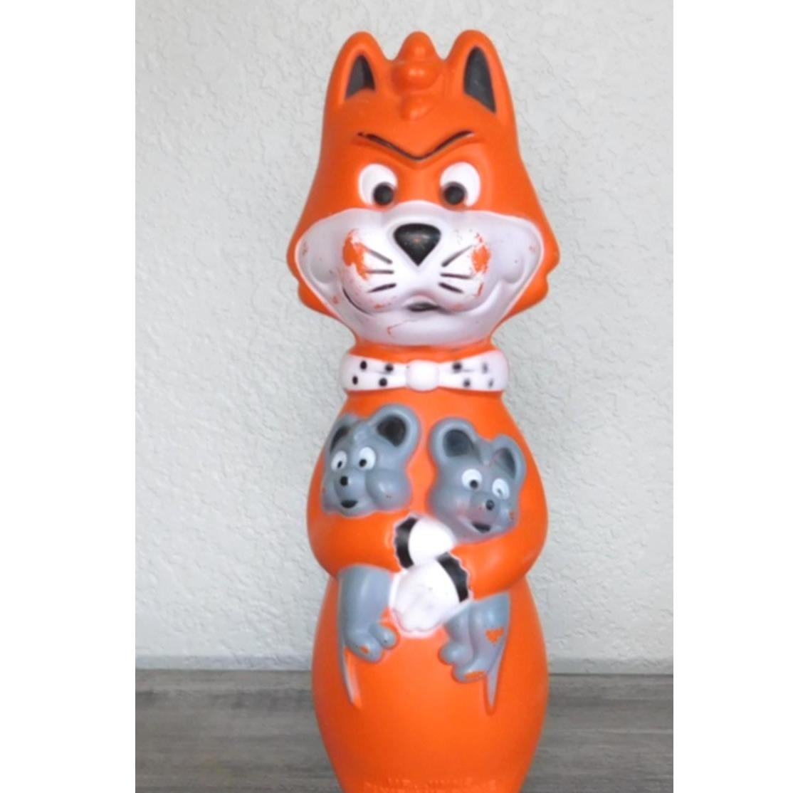 Vintage Mr.Jinks Pixie & Dixie Soaky Soap Plastic Bottle 1960s 🧼