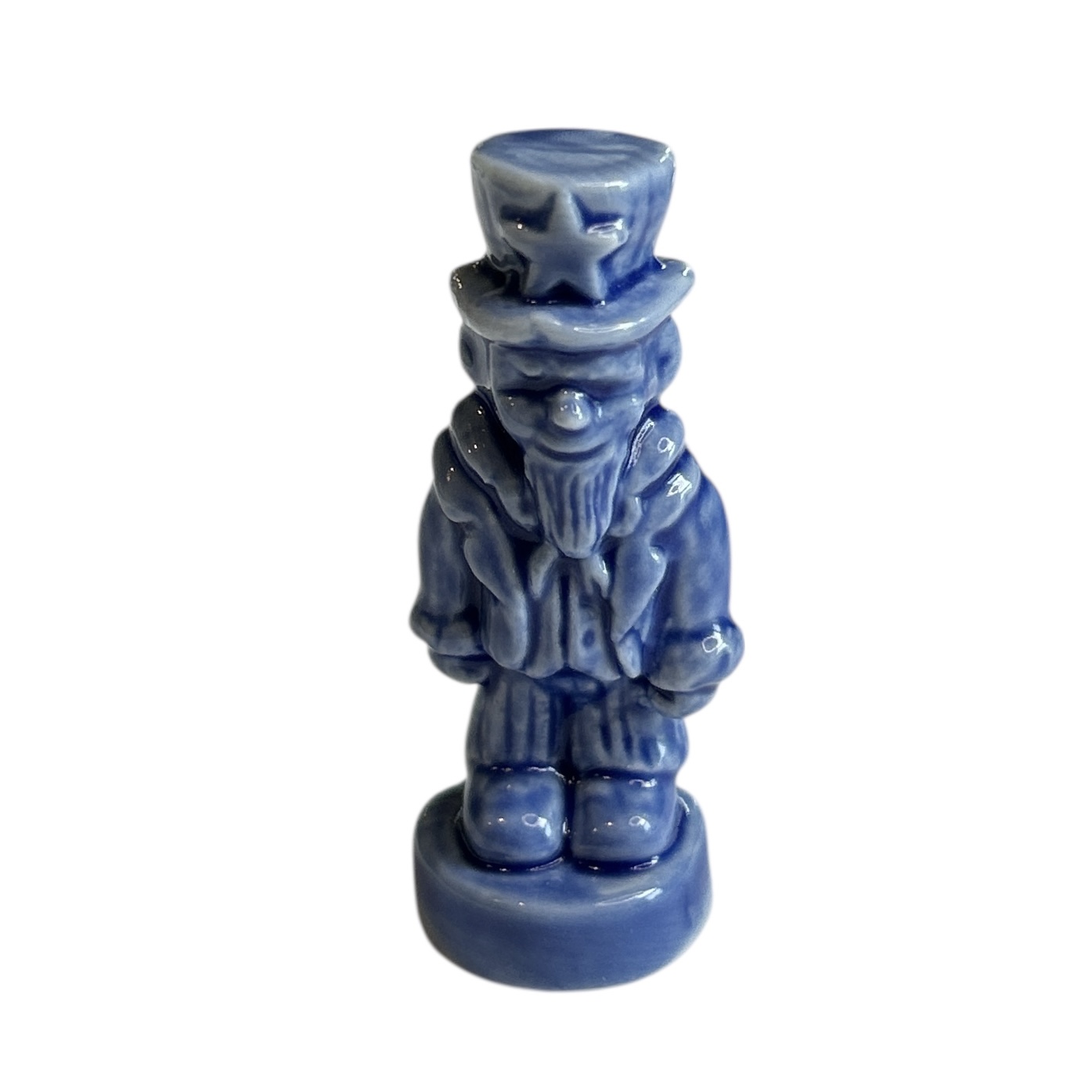 Wade Mini Blue Uncle Sam Figurine