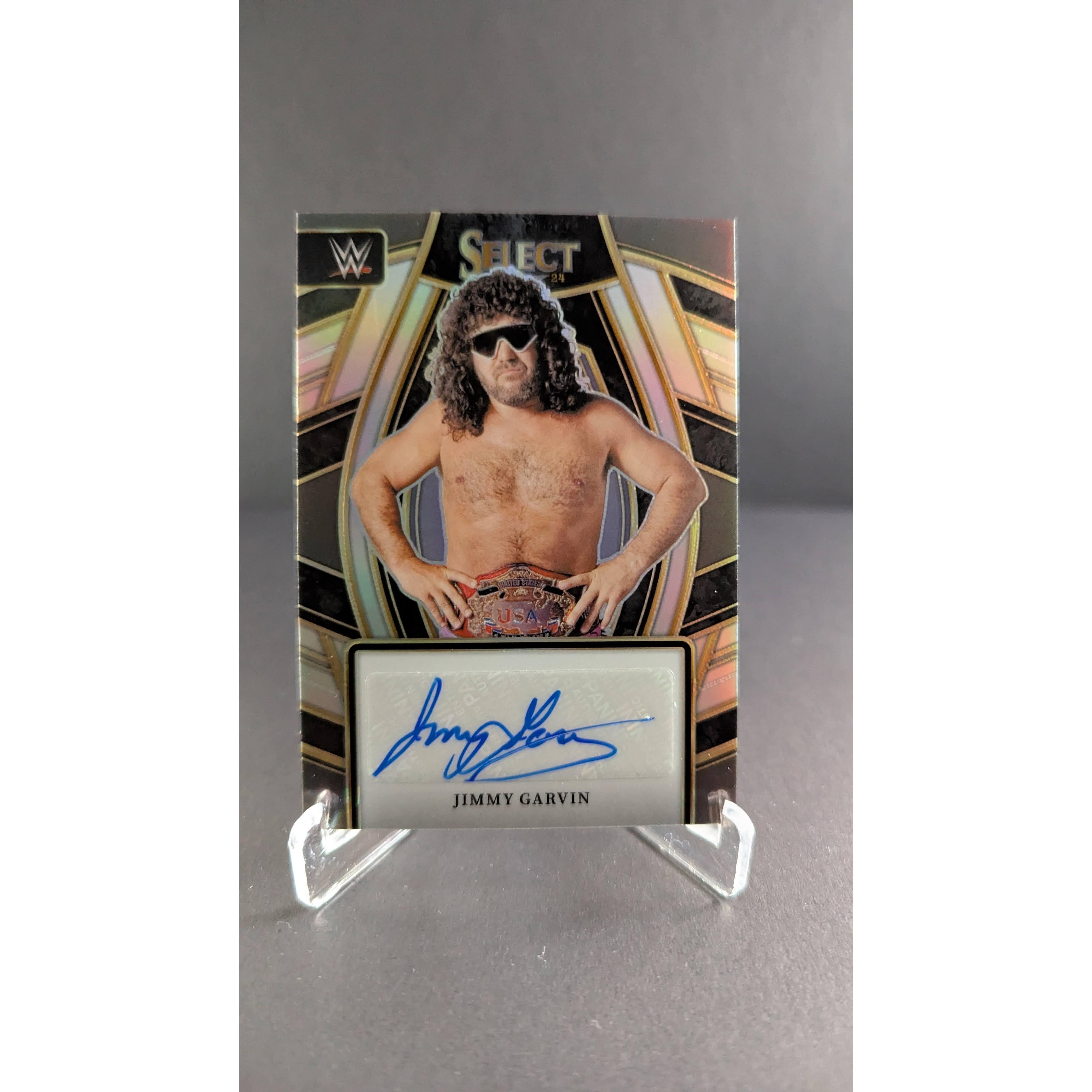 Jimmy Garvin 2024 WWE Panini Select Auto Legend