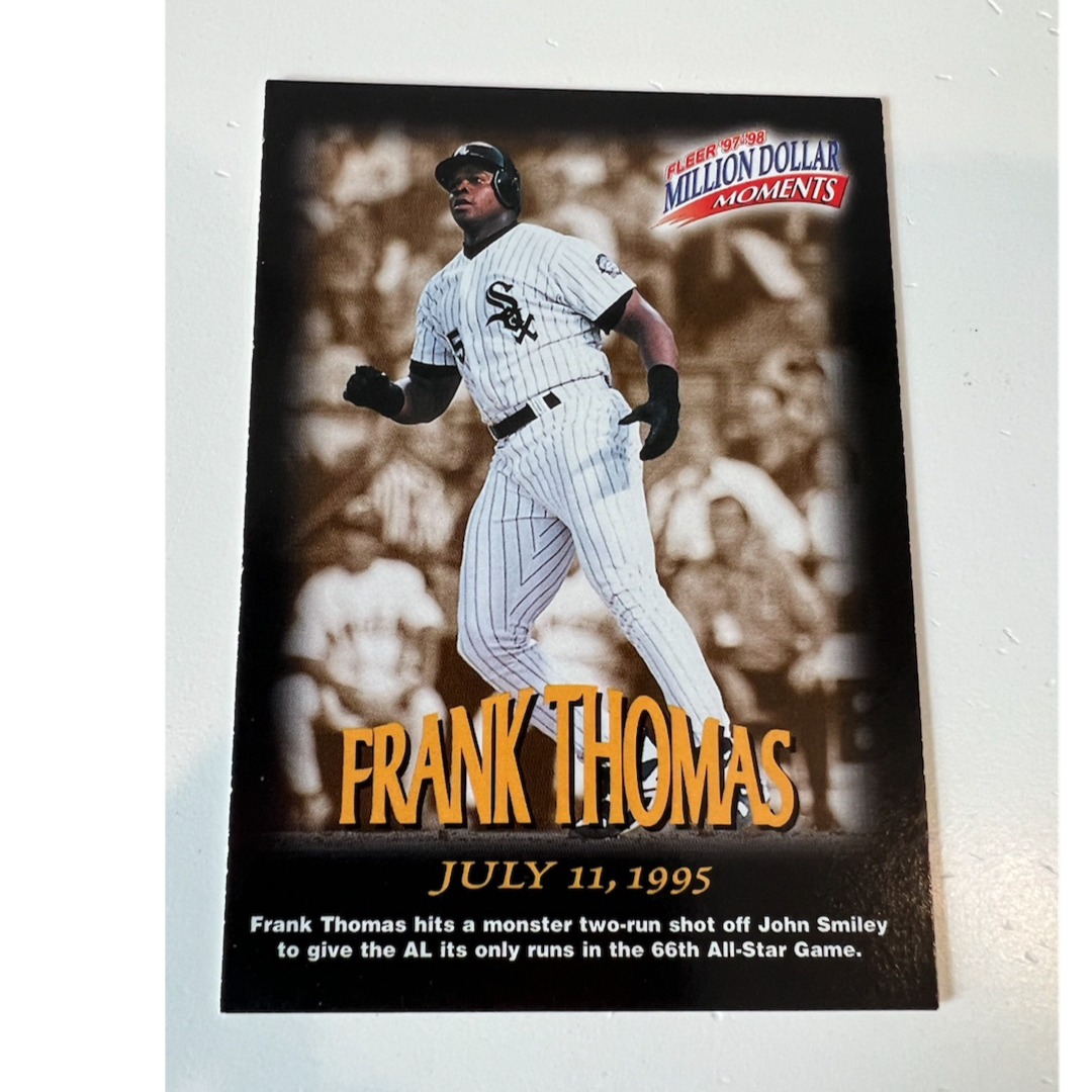Frank Thomas Million Dollar Moments Chicago White Sox