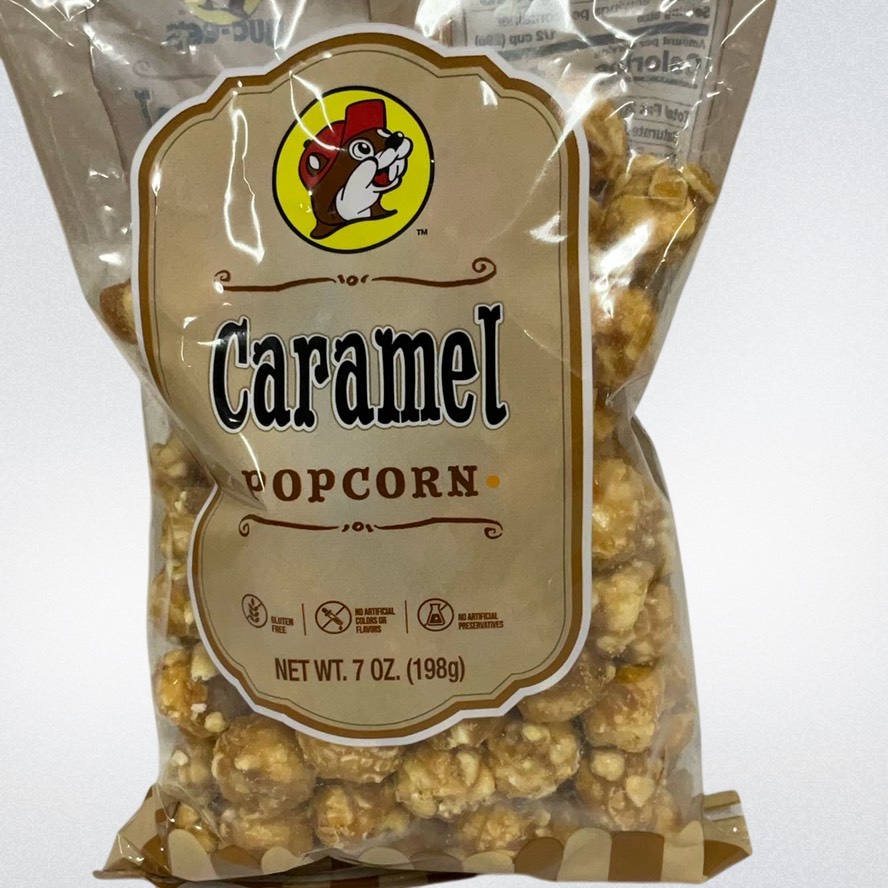 Buc-ee's Caramel Popcorn 7 oz. Bag
