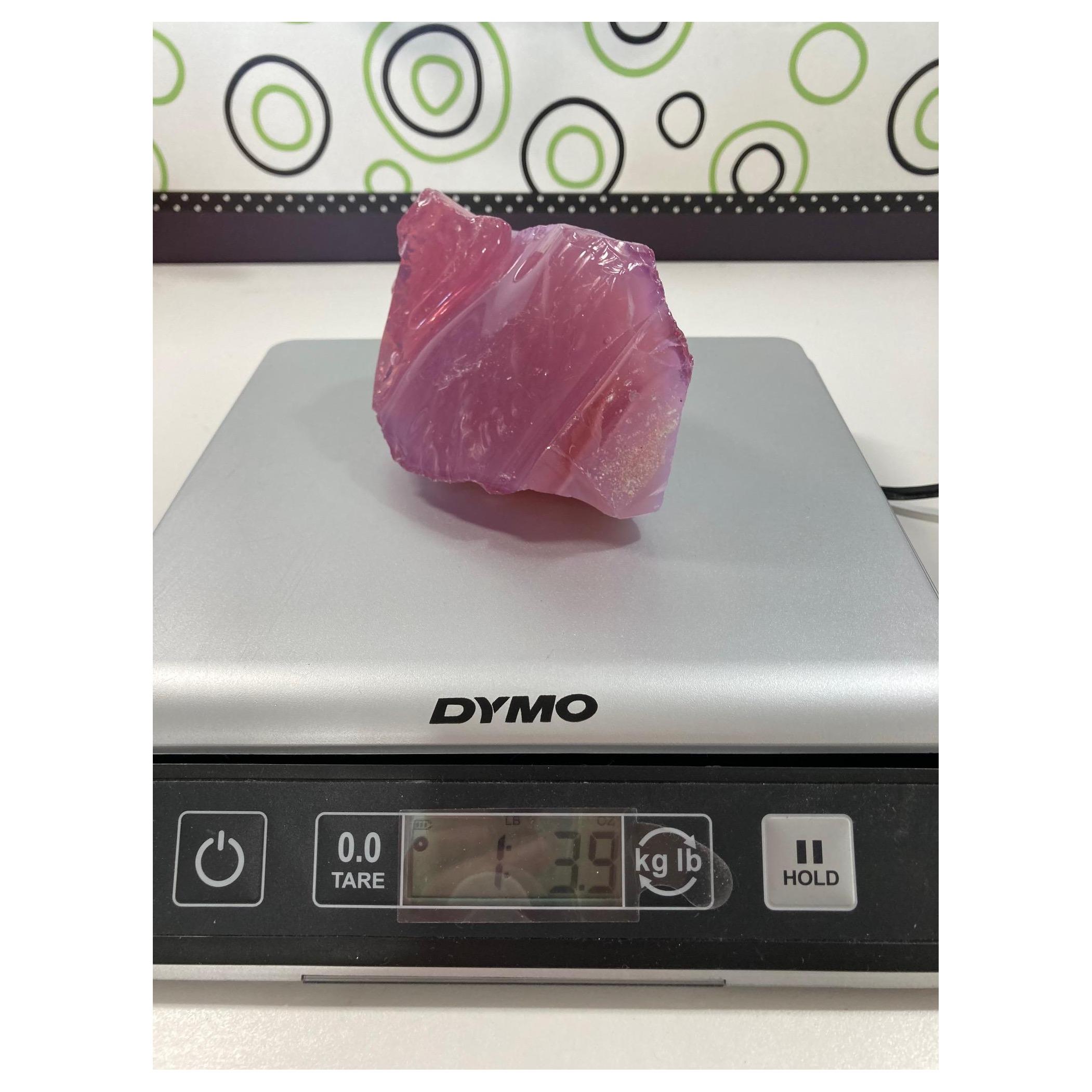 Berries and Cream Slag Glass from Fenton Cullet