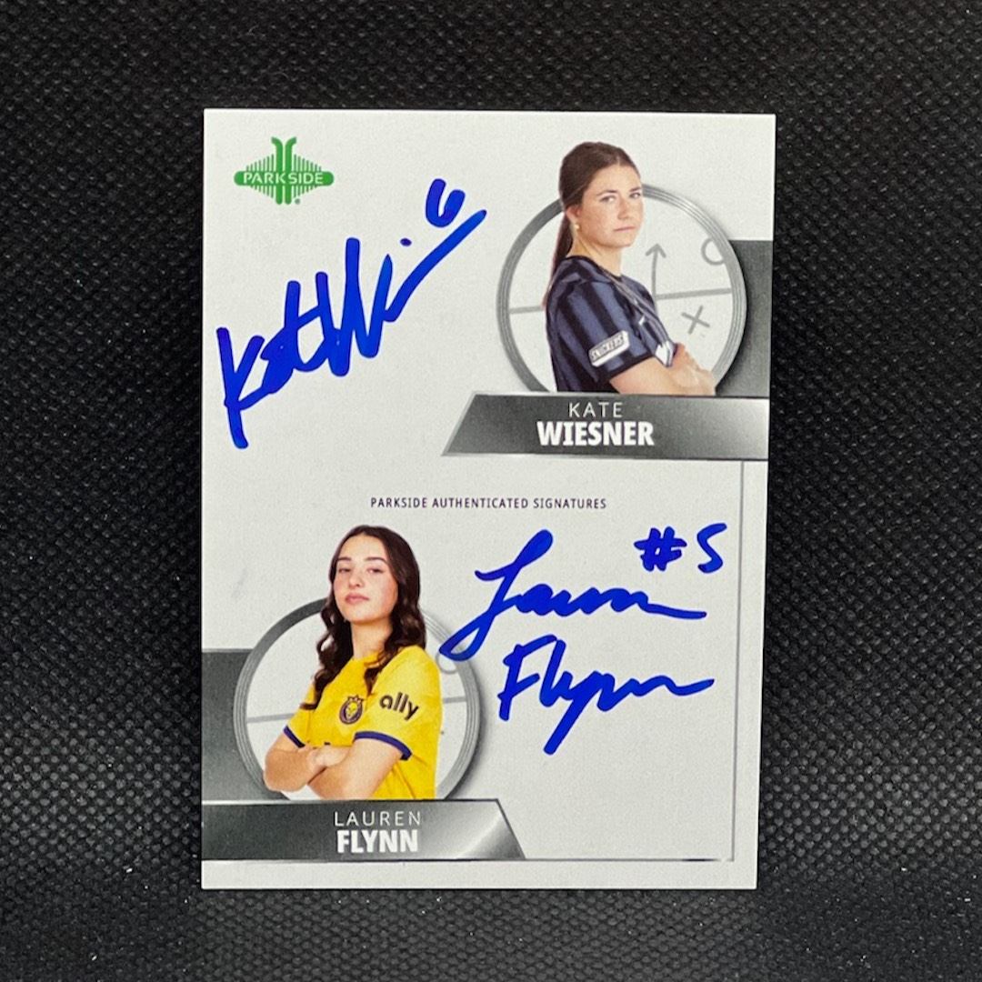 Kate Wiesner Lauren Flynn 2024 Parkside NWSL Vol 2 Signature Series ...