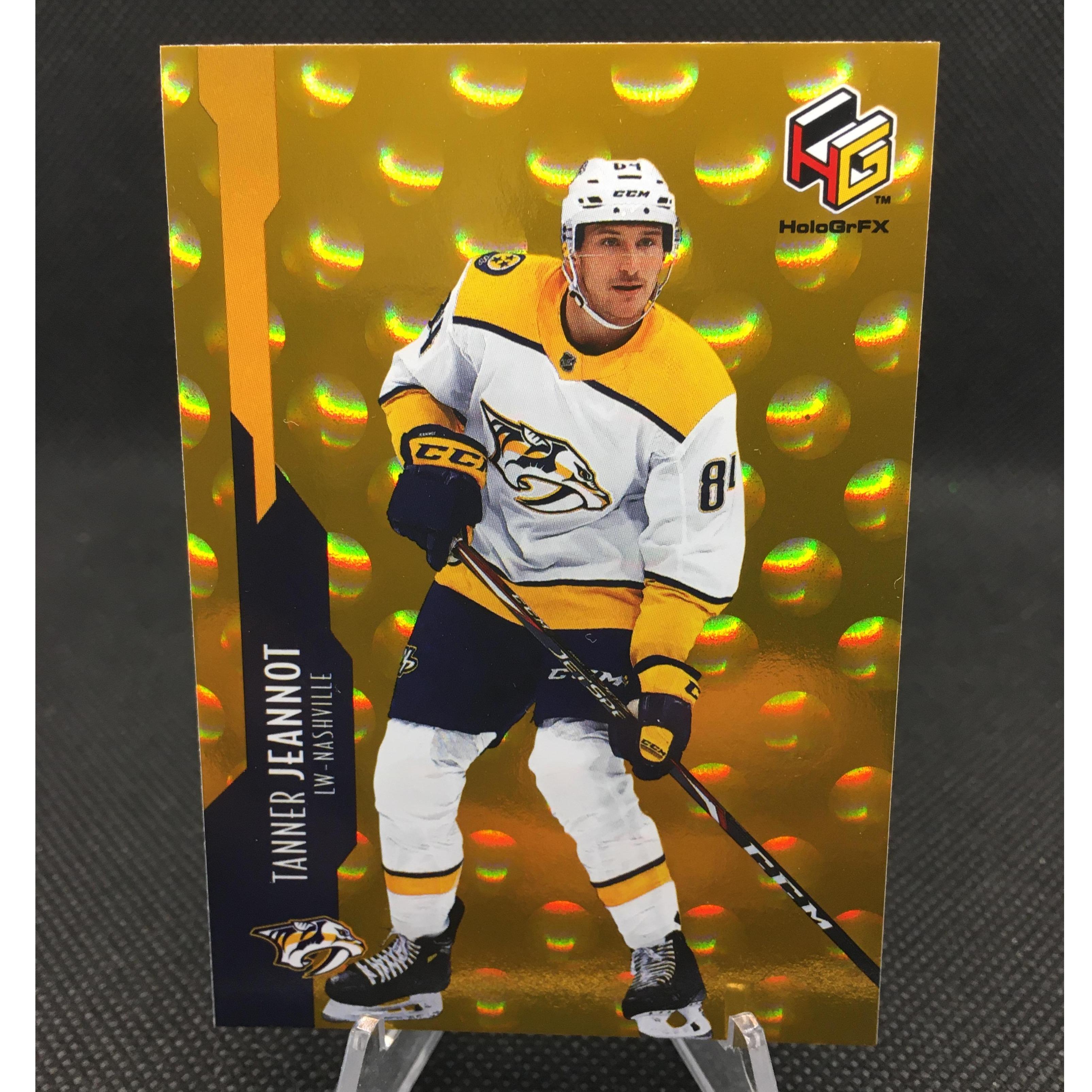 Tanner Jeannot 2021-22 Upper Deck Extended HoloGrFX #HG-5 - Nashville ...
