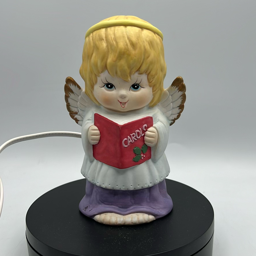 Vintage Angel Lamp