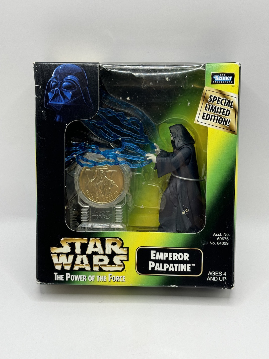 1998 Star Wars POTF - Emperor Palpatine + Millennium Coin - Action ...