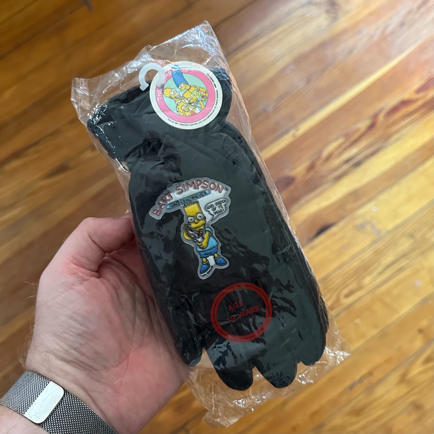 Bart Simpson Gloves (1991)