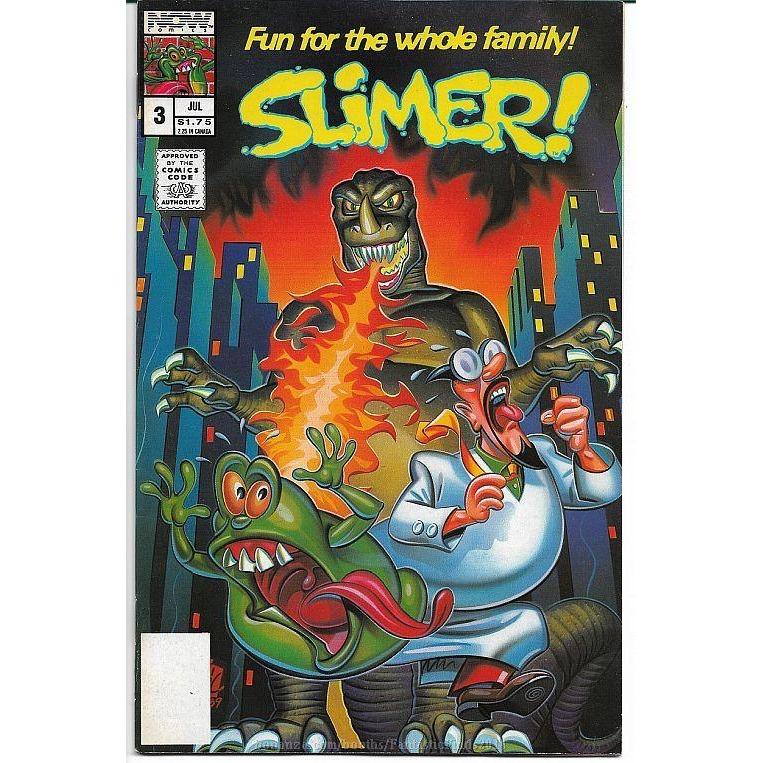 Slimer! #3 (1989) *NOW Comics / Copper Age / Ghostbusters / Barry Peterson*