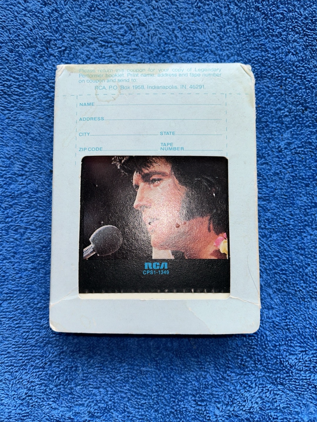 8-TRACK TAPE: "ELVIS, A LEGENDARY PERFORMER, VOL 2" ~ WITH BOX SLEEVE