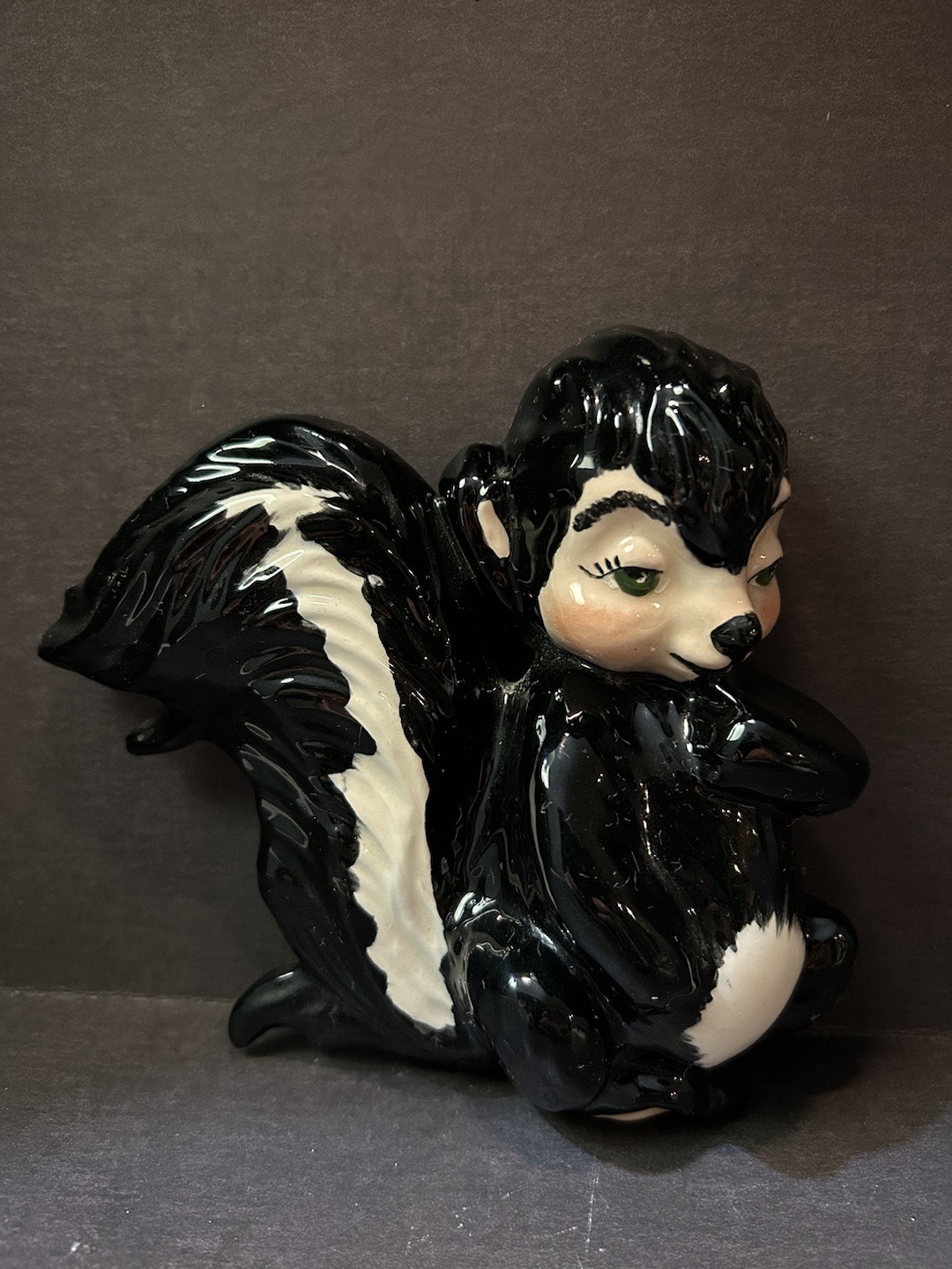 Hobbyist piece. Cute little stinker wall hanging.