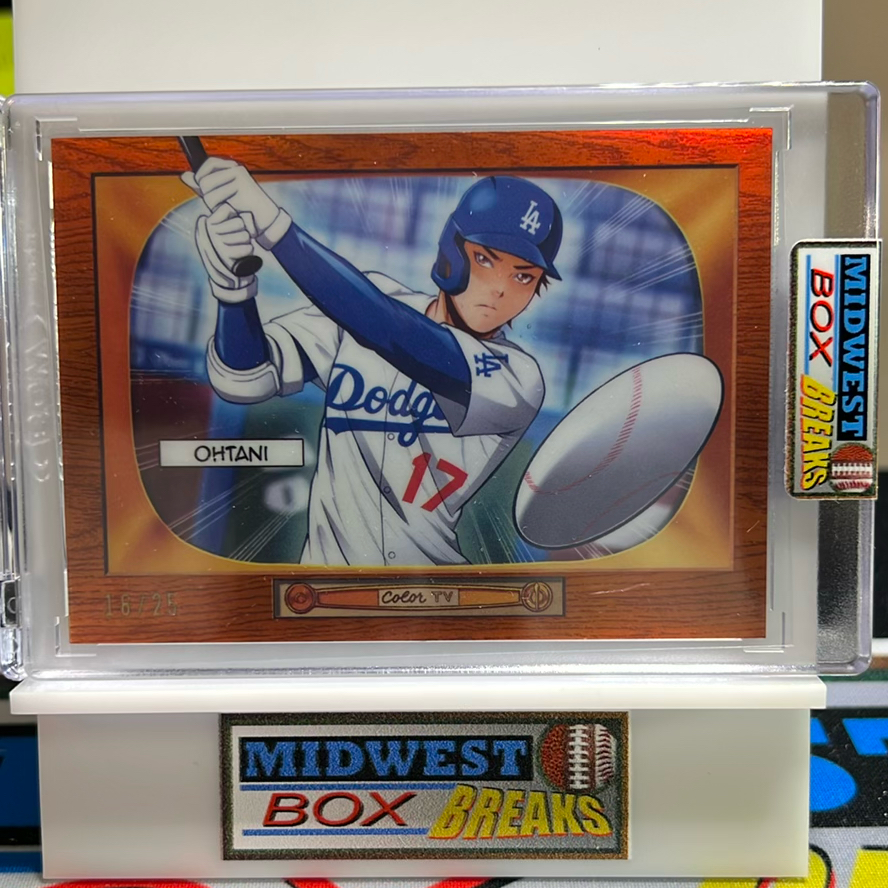 Shohei Ohtani (Dodgers) ‘24 Bowman Anime Orange /25