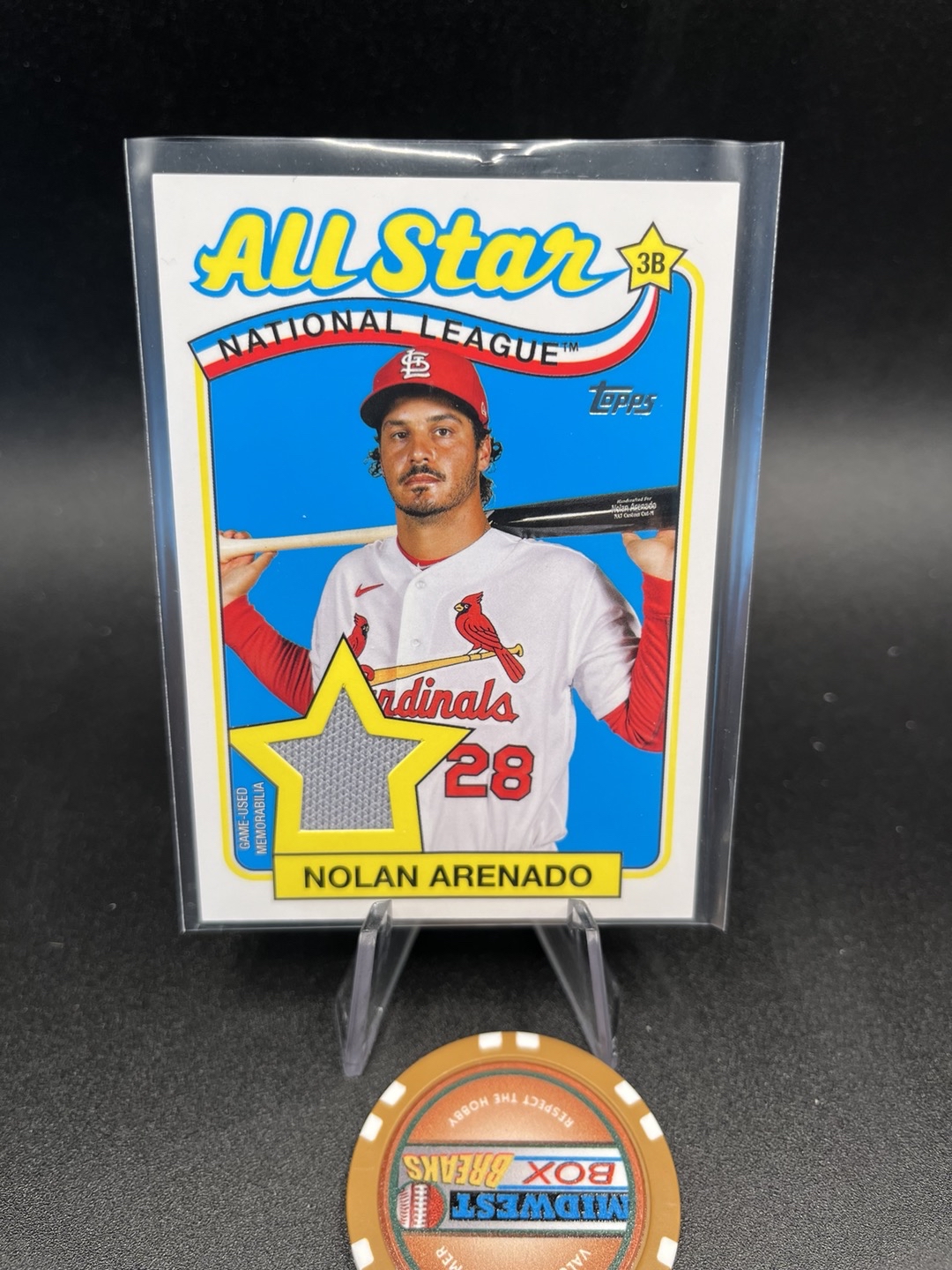 Nolan Arenado Game-used Relic 2024 Topps St. Louis Cardinals