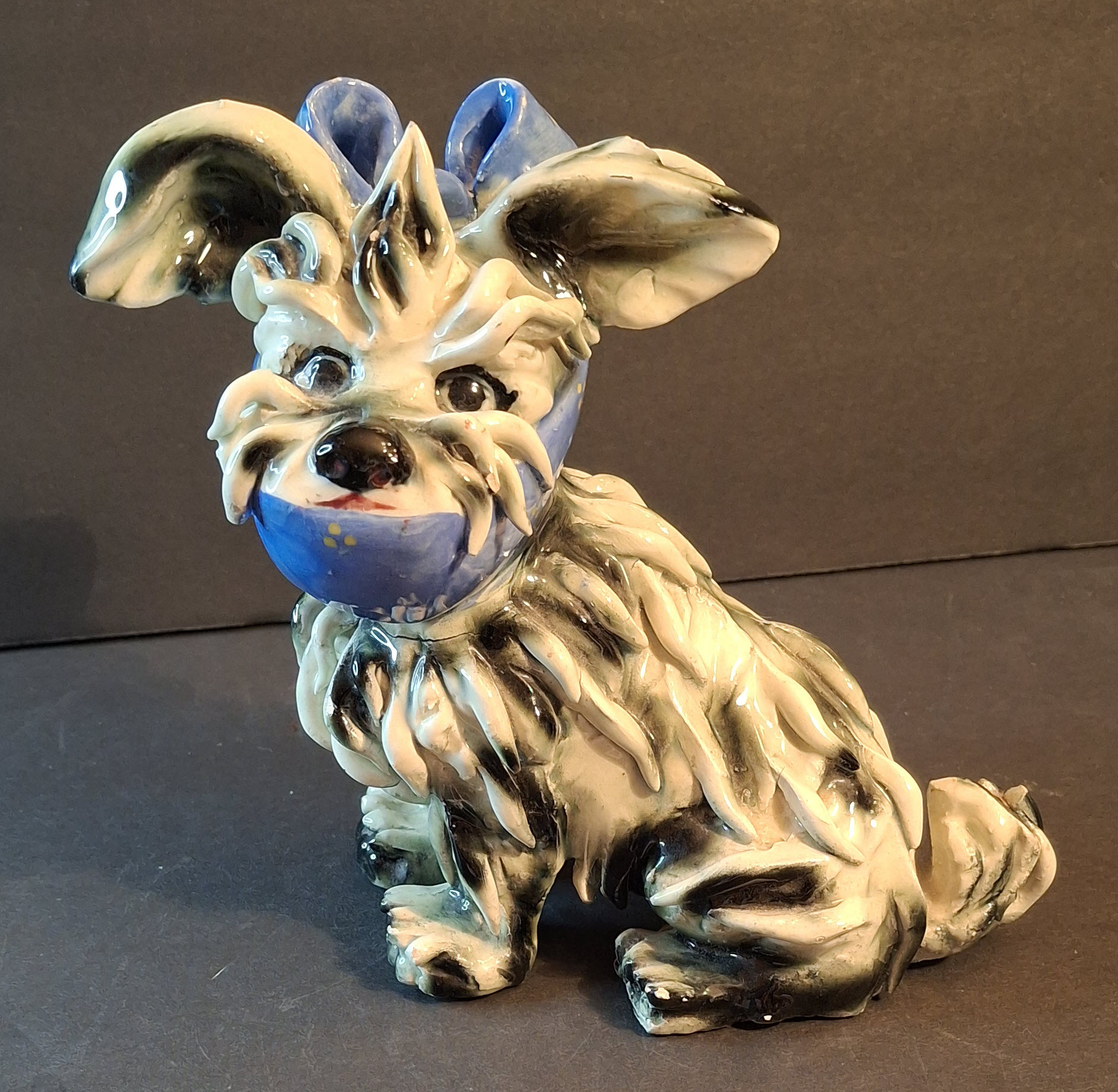 Vintage Spaghetti Dog, Signed and Made in italy