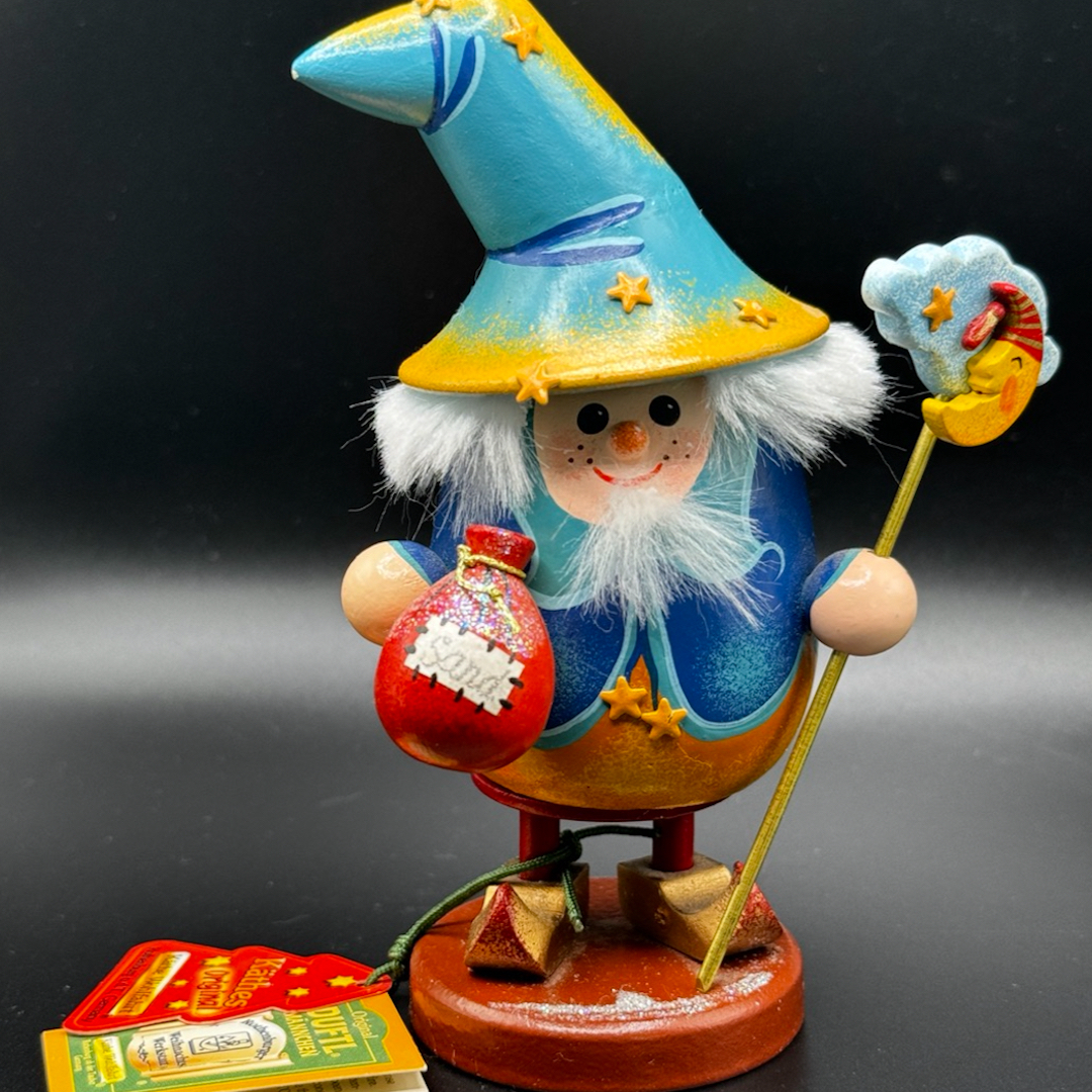 Original Duftl Incense Smoker Sandman Wizard Germany 5"