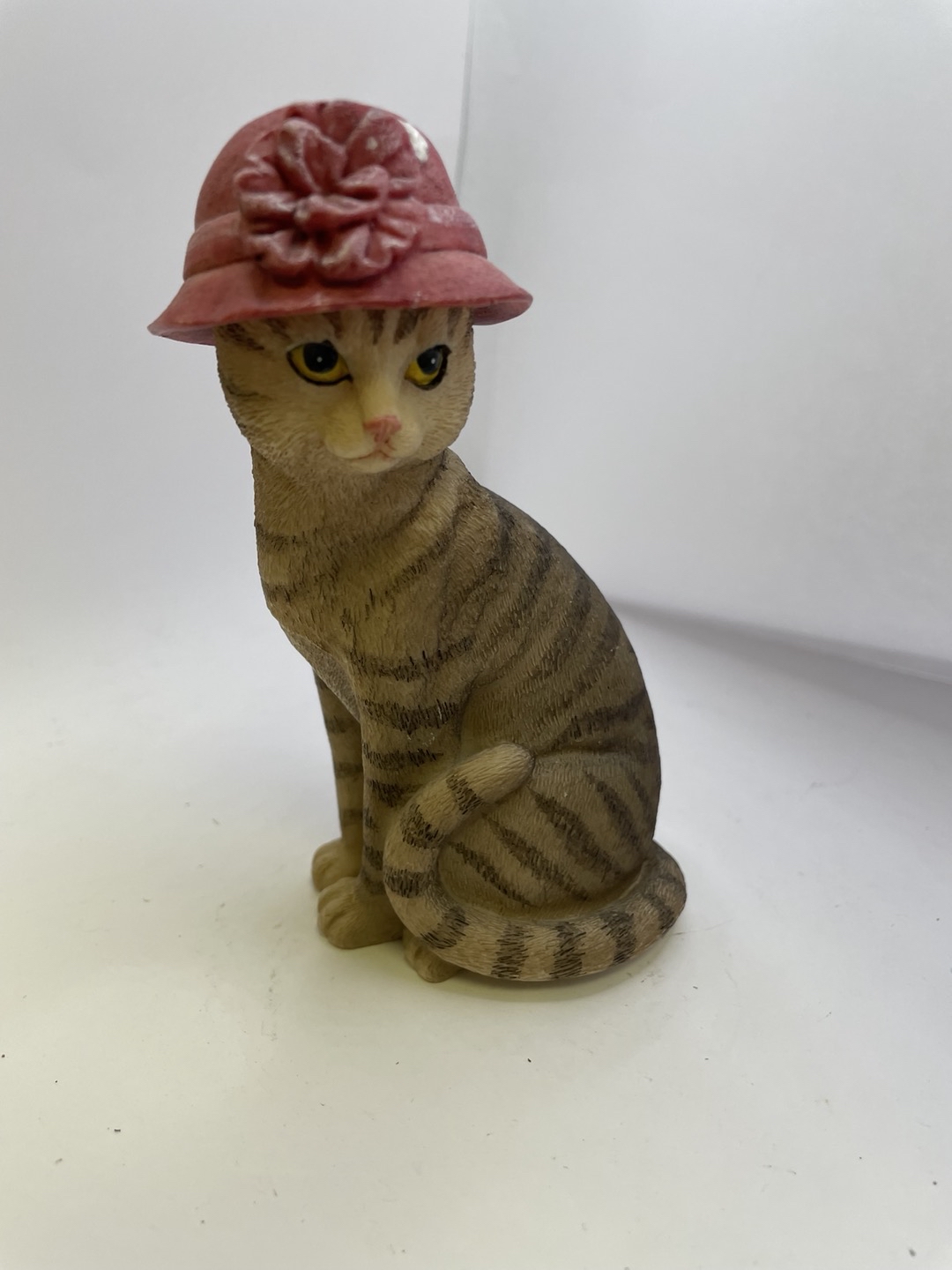 Resin Miss Tabby Cat