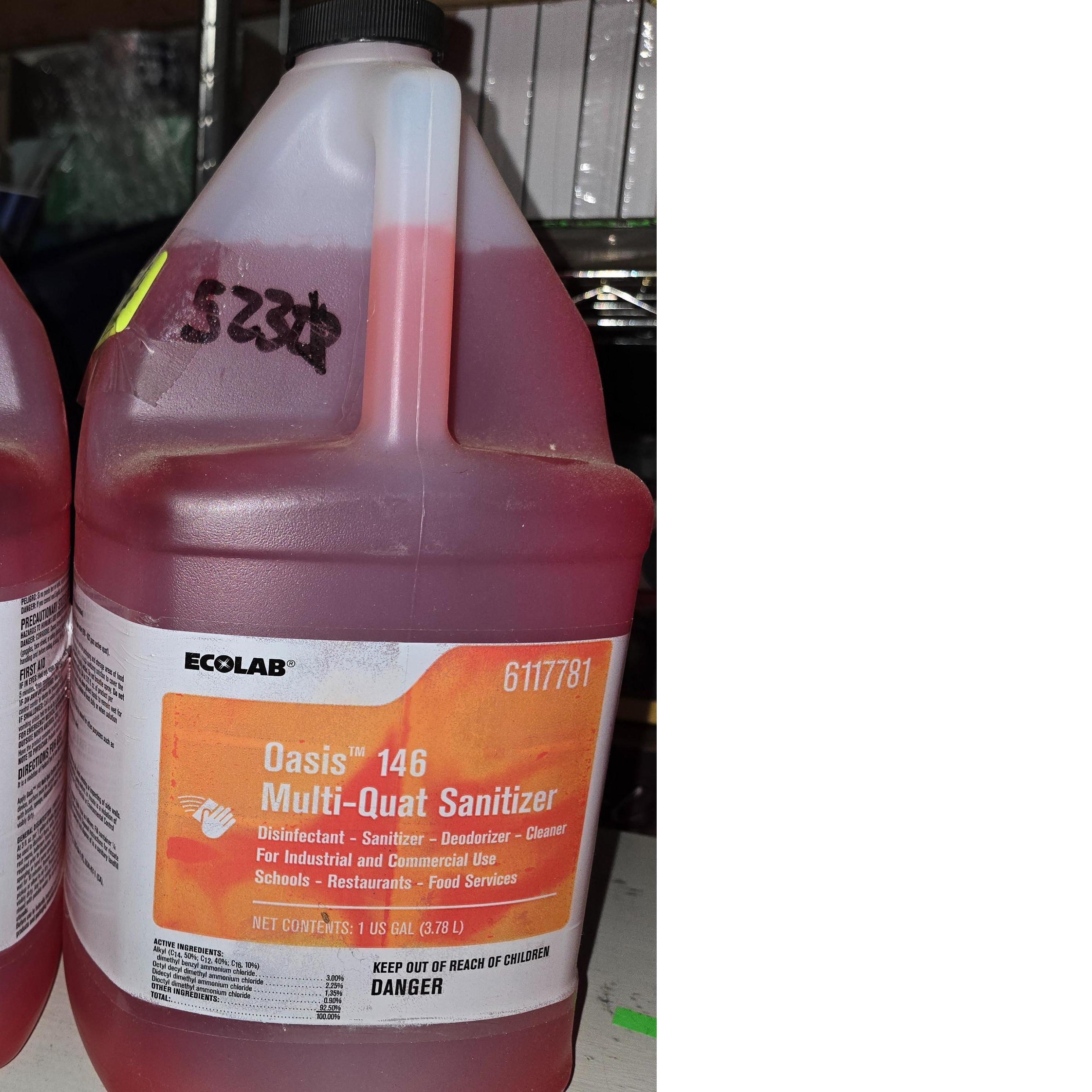 Ecolab Oasis 146 Multi-Quat Sanitizer