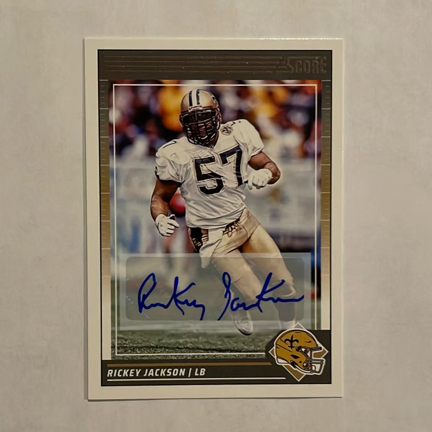 Rickey Jackson 2024 Score Auto New Orleans Saints