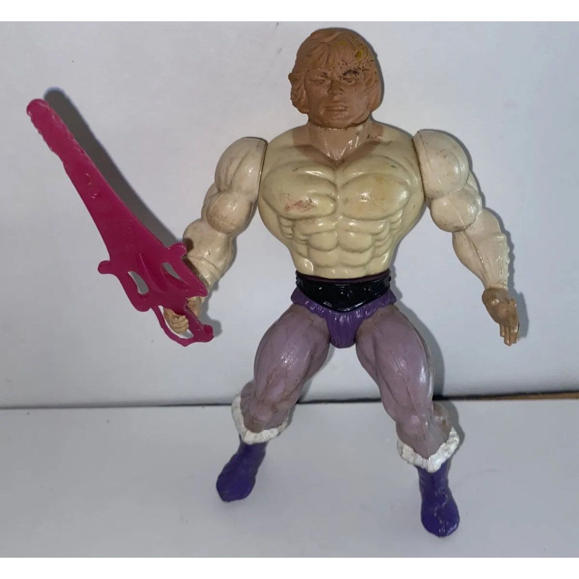 1984 He-man Masters Of The Universe Prince Adam Action Figure W/ Sword