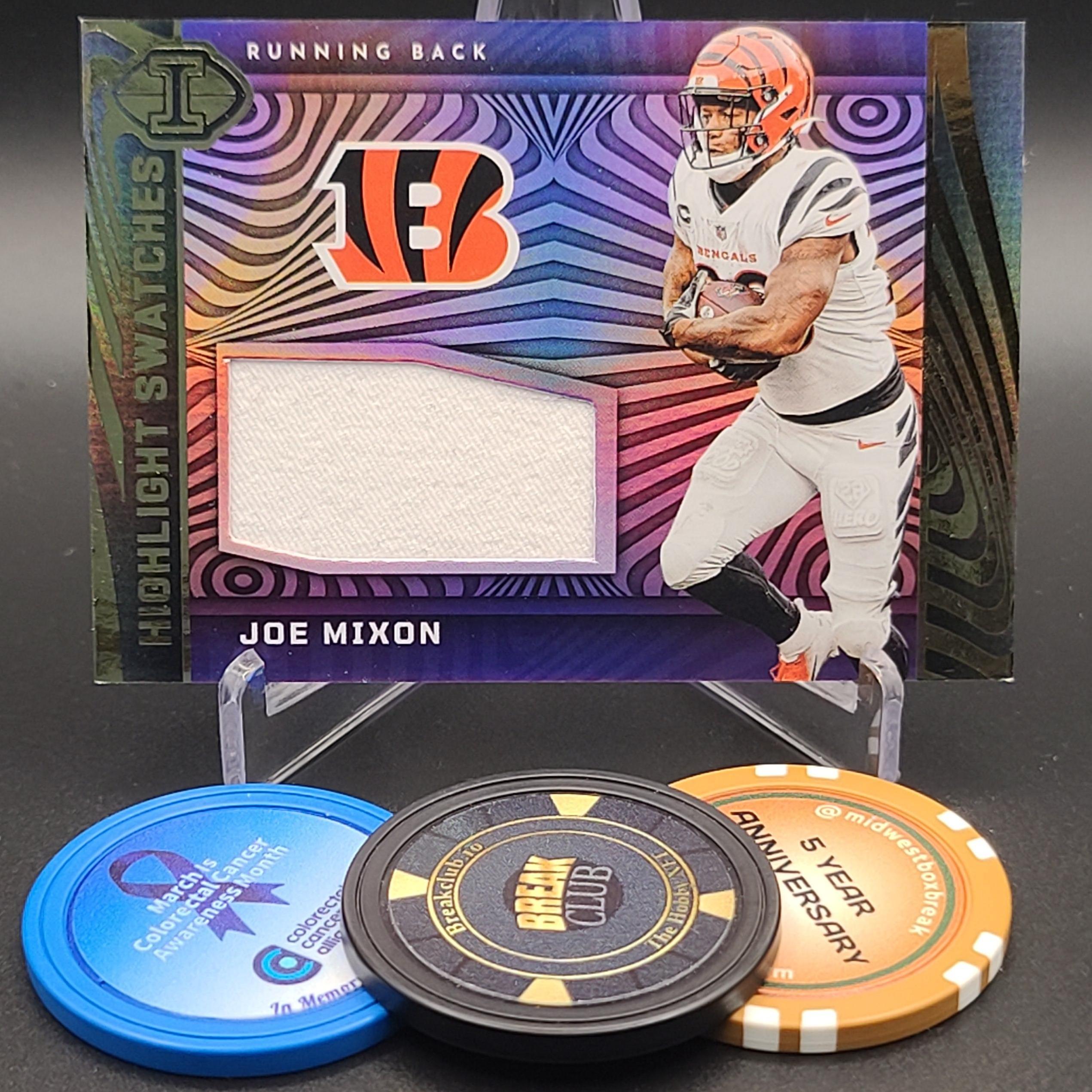 Joe Mixon 2023 Panini Illusions Football Highlight Swatches Memorabilia ...