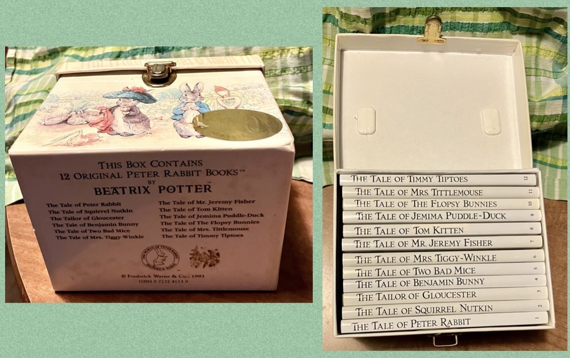 1993 The World of Peter Rabbit Gift Box Books 1 - 12 by Beatrix Potter ...