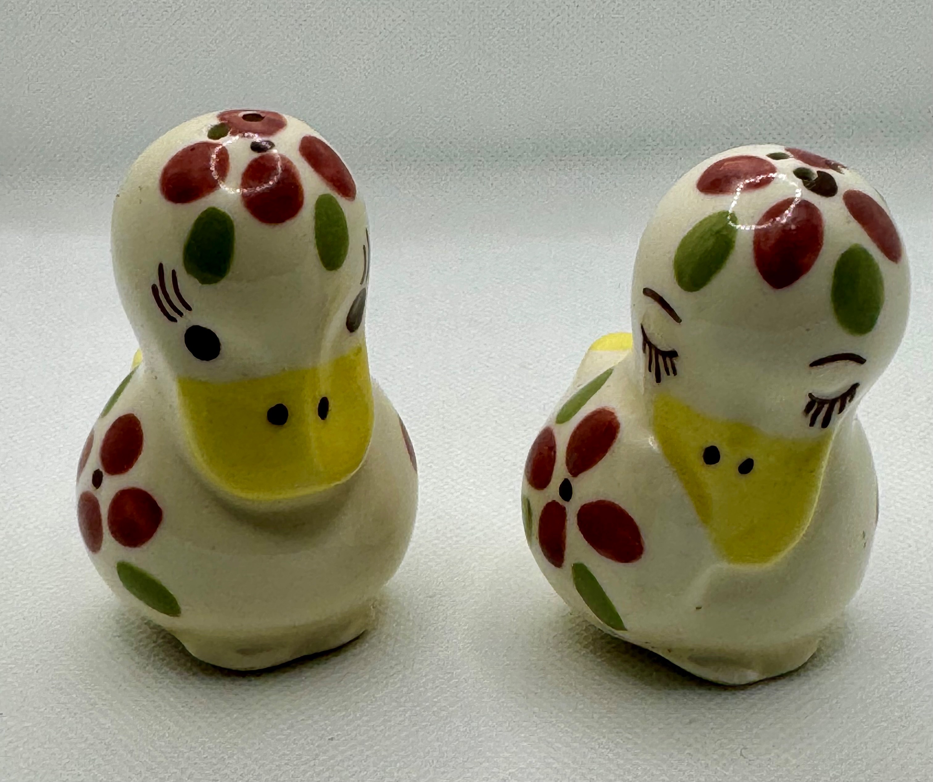 Vintage 1970’s Duck Goose Geese Salt & Pepper Shakers, Hand-Painted ...