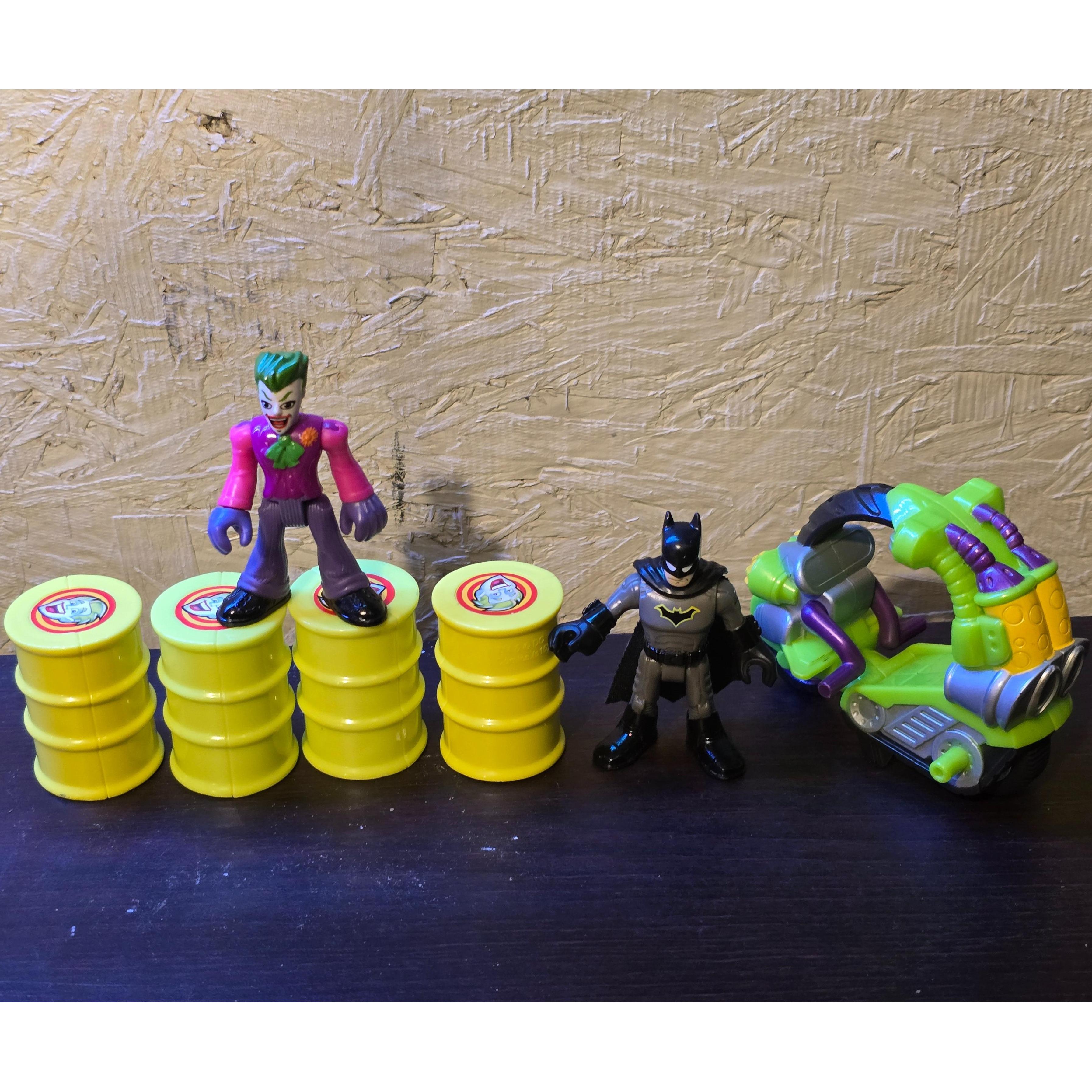 Imaginext Batman & Joker W/Barrels