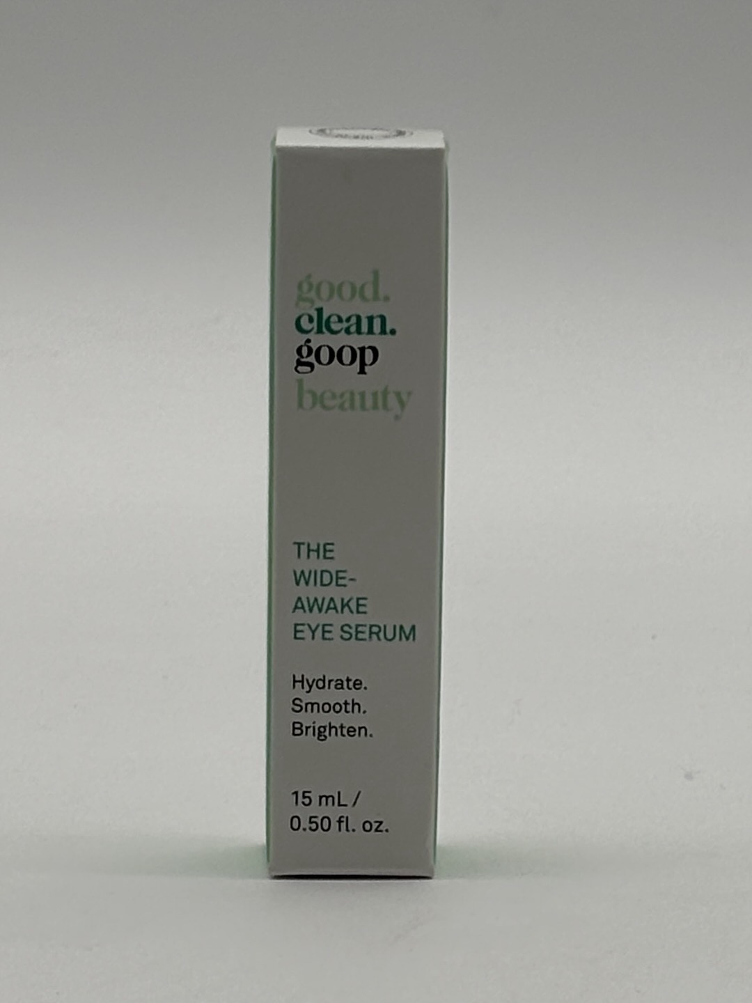 good. clean. goop beauty THE WIDE-AWAKE EYE SERUM 0.50 oz NIB