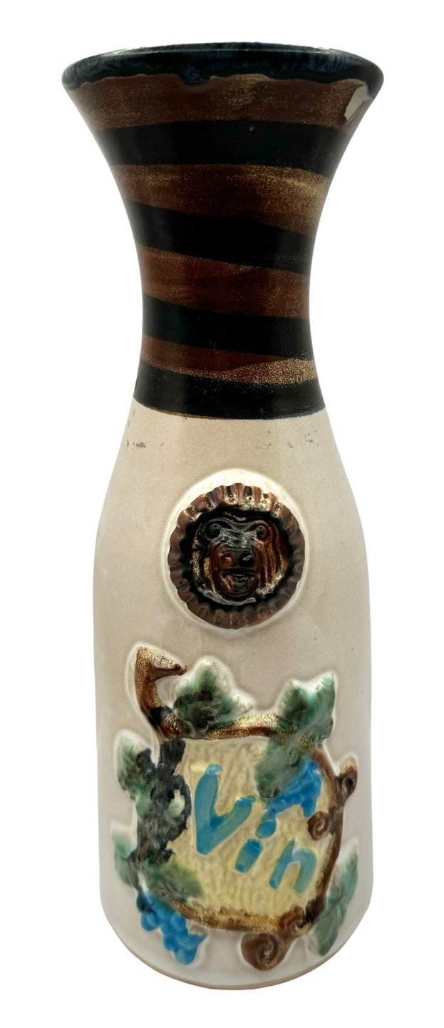 Vintage 1970 Pacific Stoneware B Welsh Pottery Wine Vin Carafe Pitcher ...