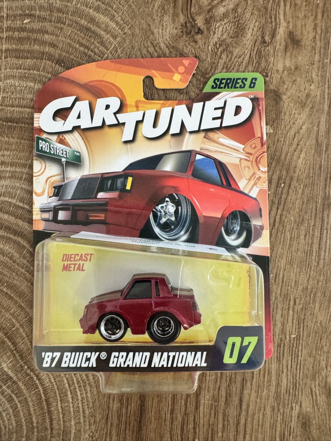 NEW 2025 CAR TUNED SERIES 6 Maroon 1987 Buick Grand National