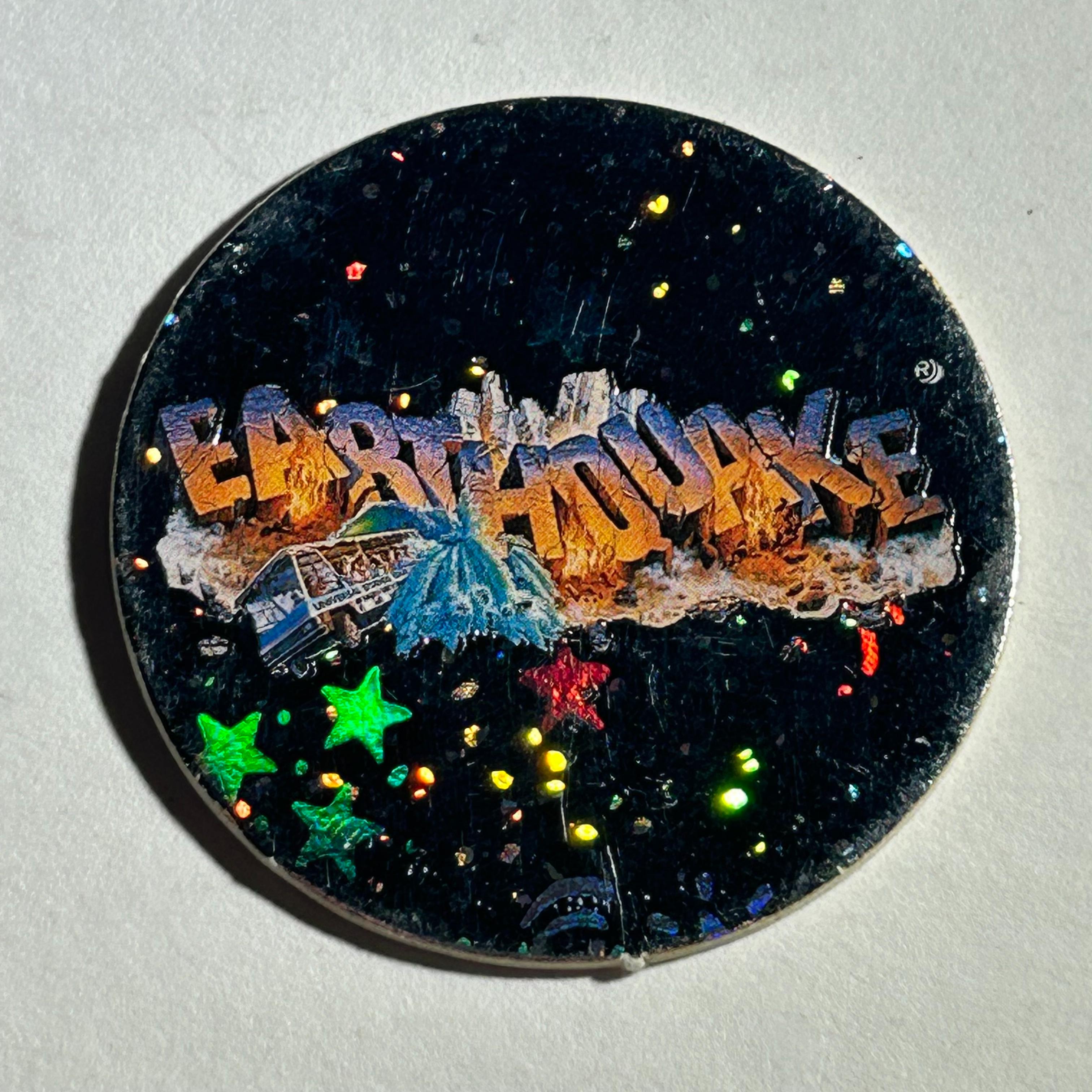 Earthquake POG #8 McDonalds Happy Meal Toy 1994 Holographic Universal ...