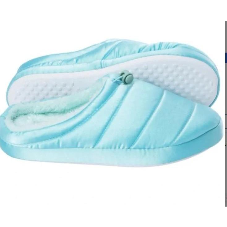 NWT Quilted Puffer Slippers - Adult Size 11