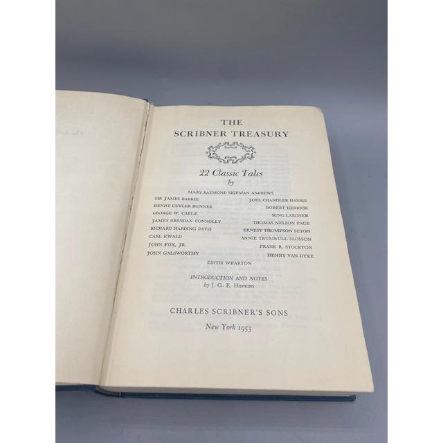 The Scribner Treasury 22 Classic Tales 1953 Hardcover..6-1