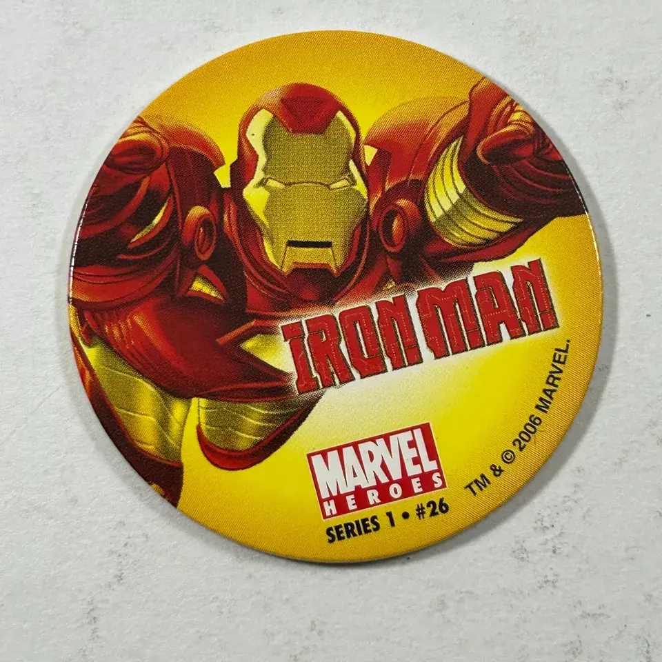 Ironman POG Marvel Heroes Series 1 #26 Comic Book Superhero 2006 Iron ...
