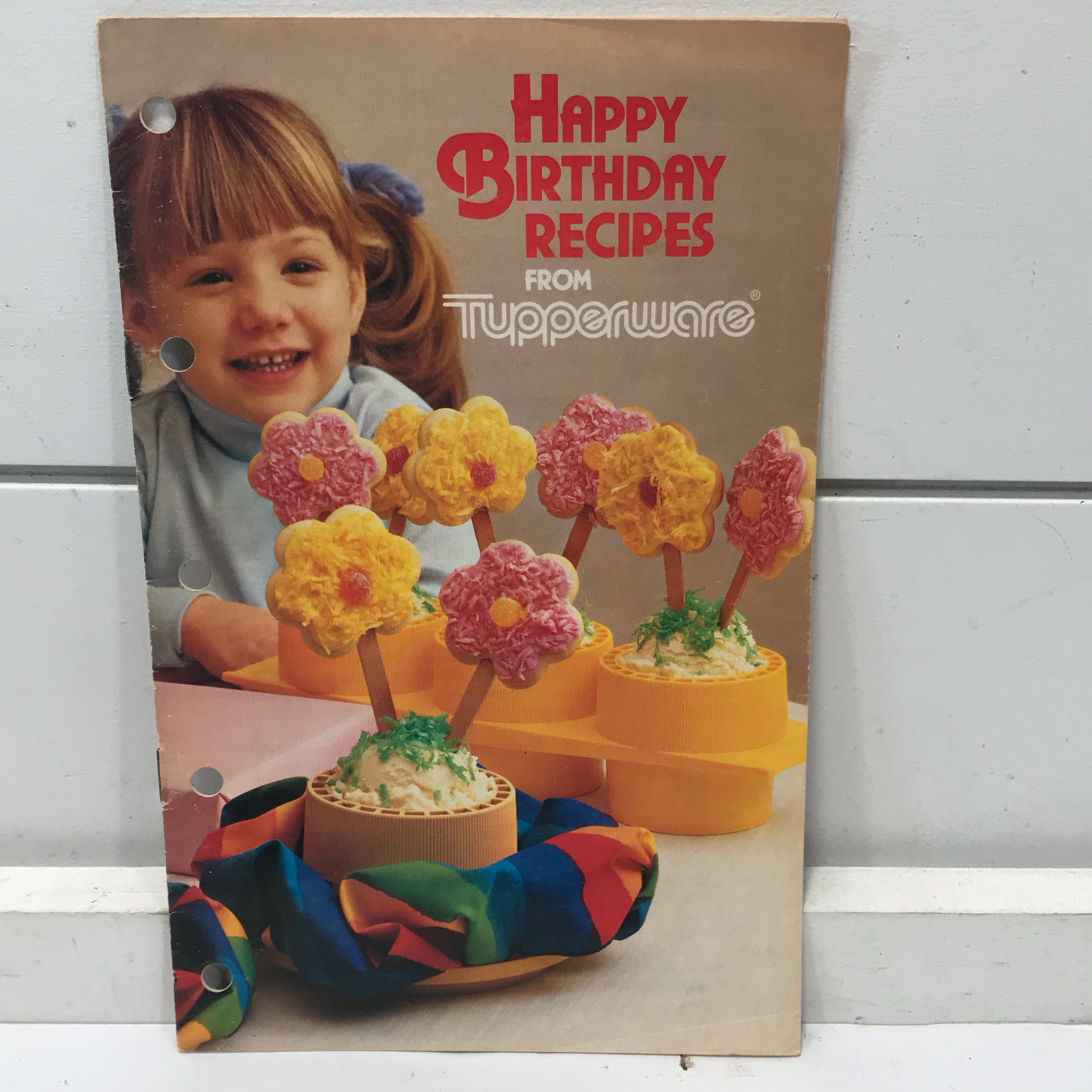 Birthday Cake Cookbook By Tupperware