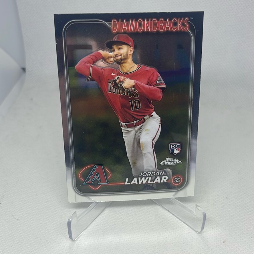 2024 Topps Chrome Jordan Lawler Rookie Arizona Diamondbacks #229