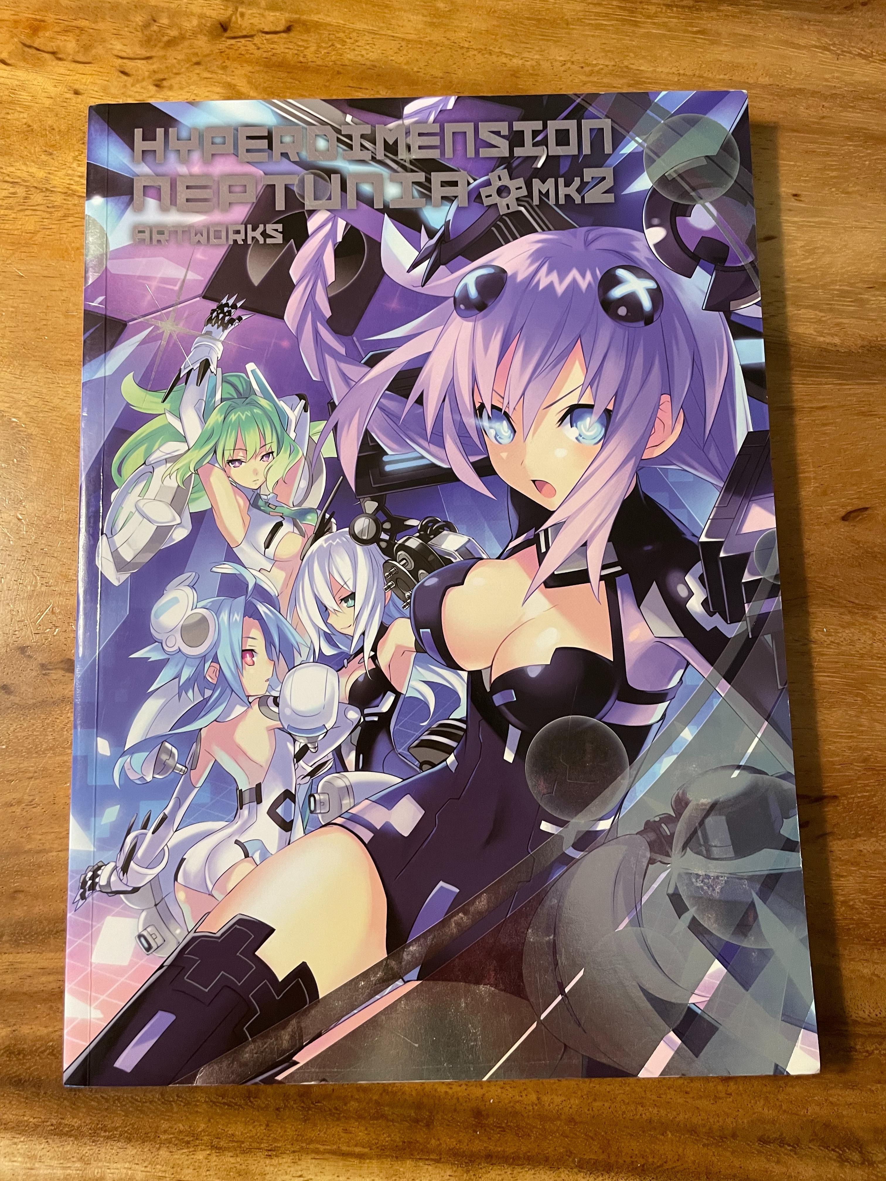 Hyperdimension Neptunia Mk2 Artworks Udon Entertainment Sega 2011 Art Book