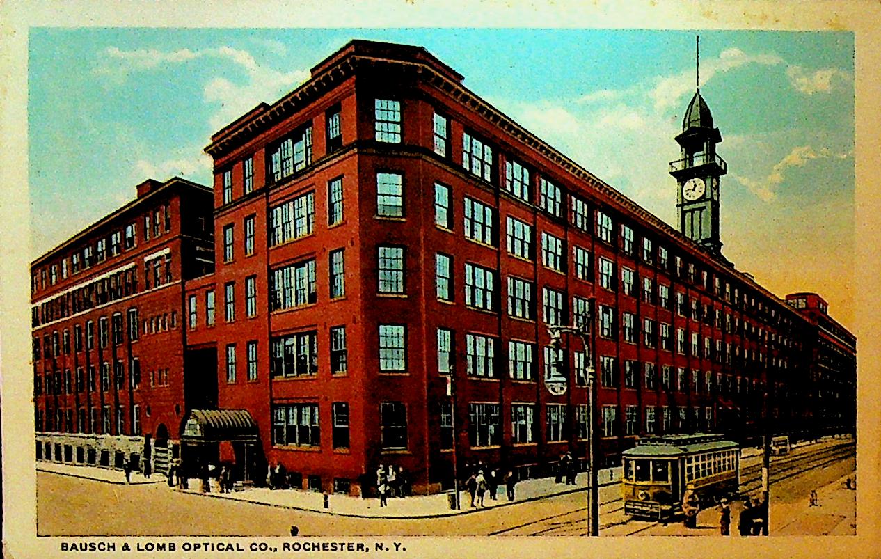 Bausch & Lomb Optical Rochester NY Unused Postcard