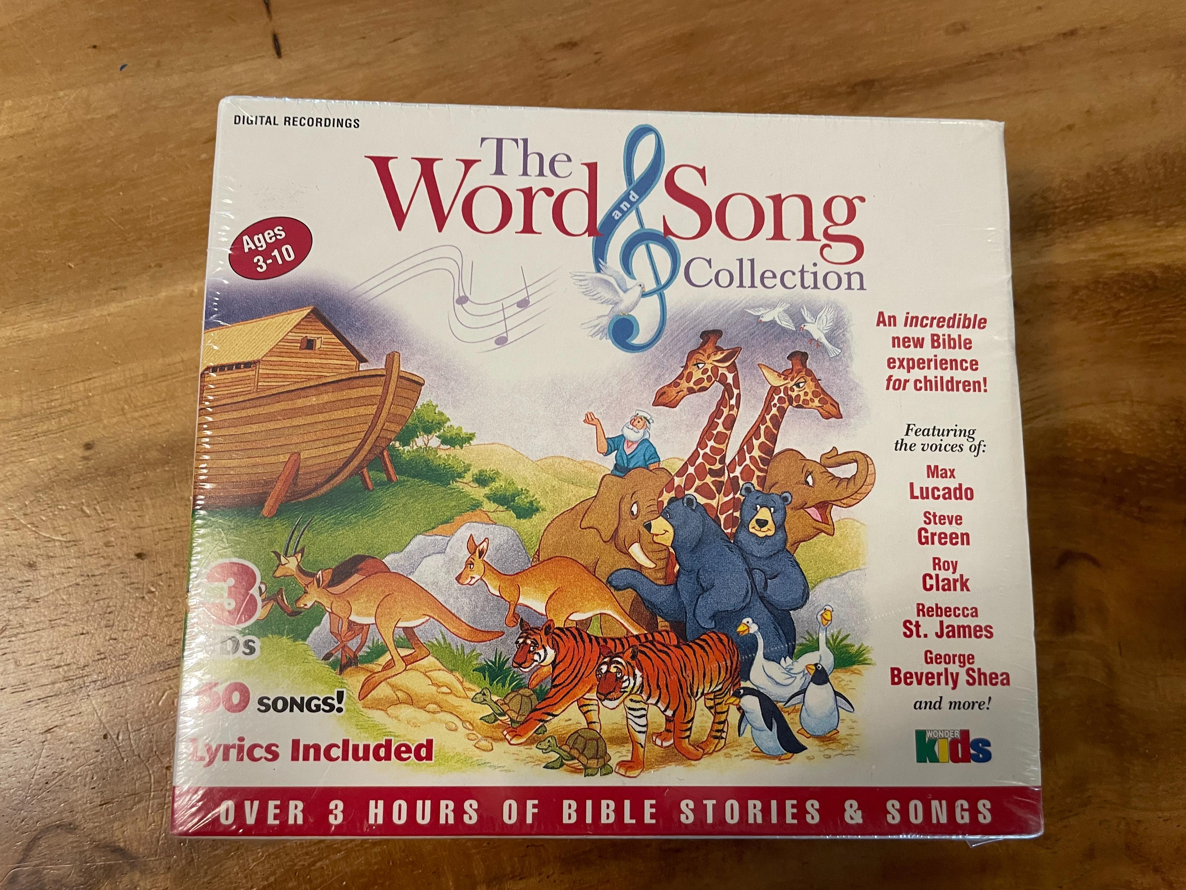 The Word & Song Collection 3 CD Bible Experience For Children 2000 New