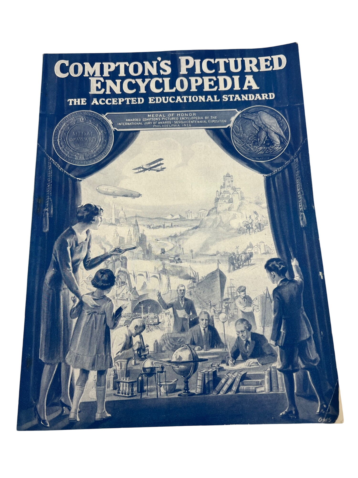 1928 Compton's Pictured Encyclopedia Teacher Sample Booklet Illustrated ...