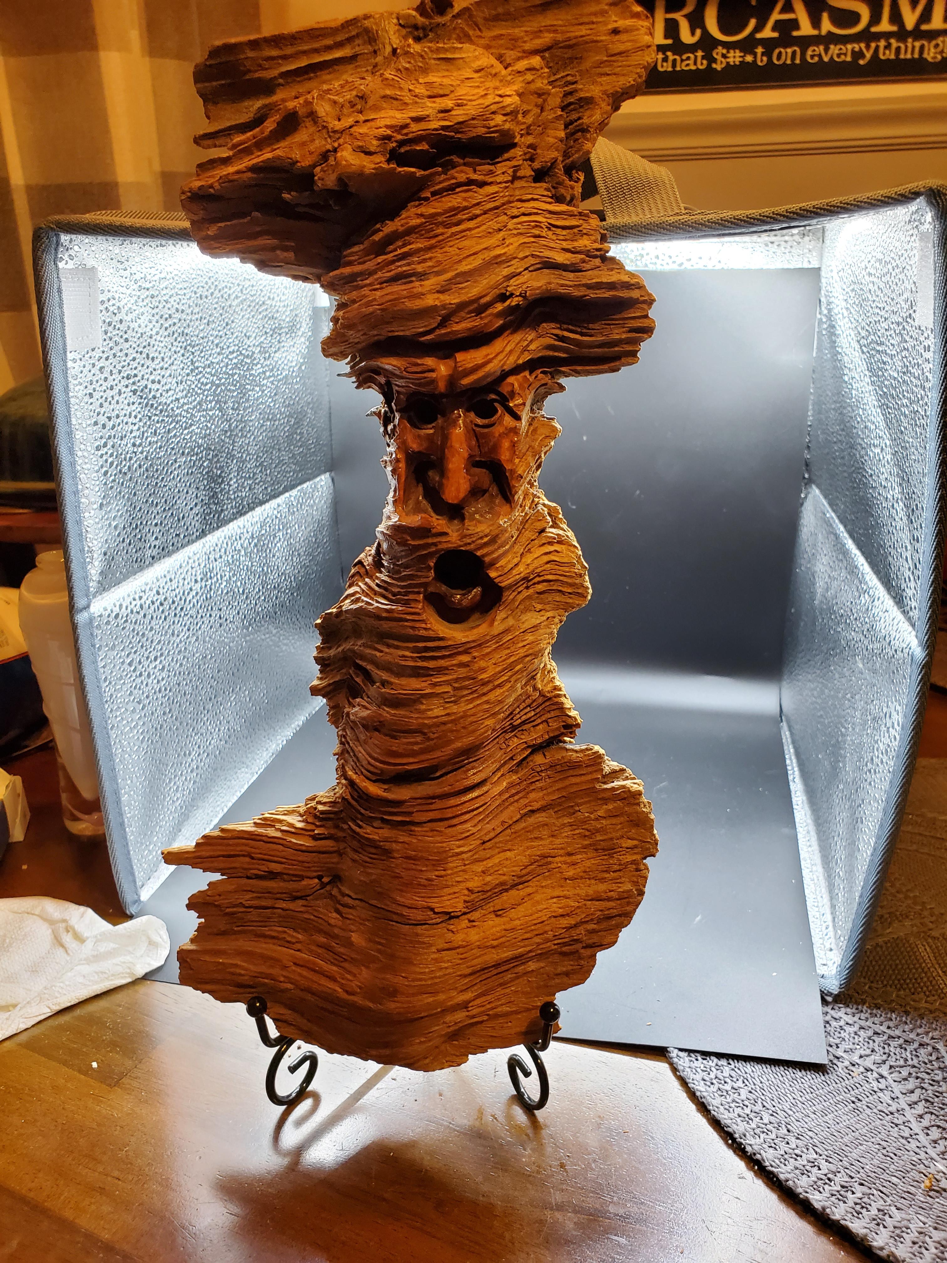 Real Wood Tree Sculpture