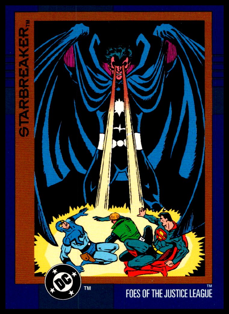 1993 SkyBox DC Cosmic Teams #122 Starbreaker