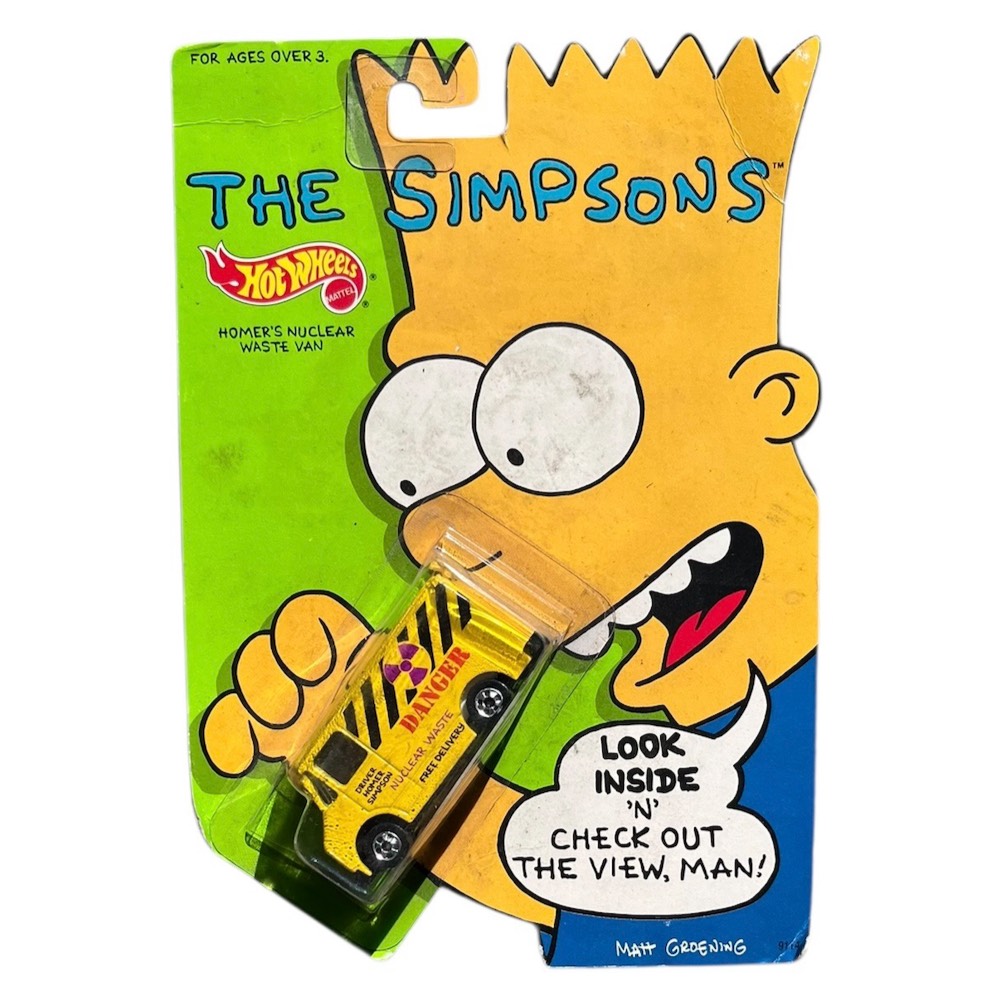 29. Hot Wheels Scene Machines The Simpsons Homer's Nuclear Waste Van ...