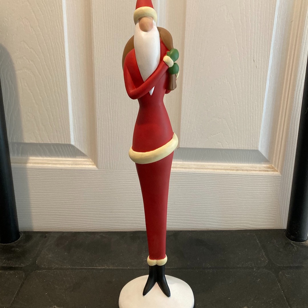 12. VTG Tall Hipster Santa By Abbott