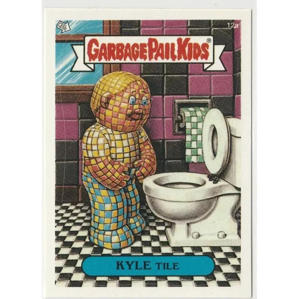 Kyle Tile #12a Garbage Pail Kids GPK