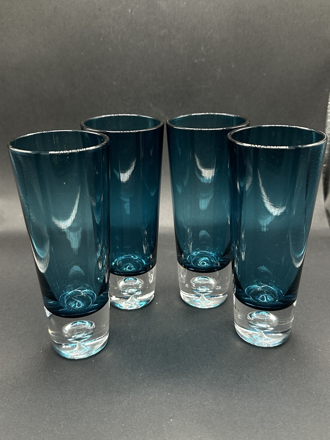 Krosna Vodka Azure Shot Glasses beautiful high quality glass W ...