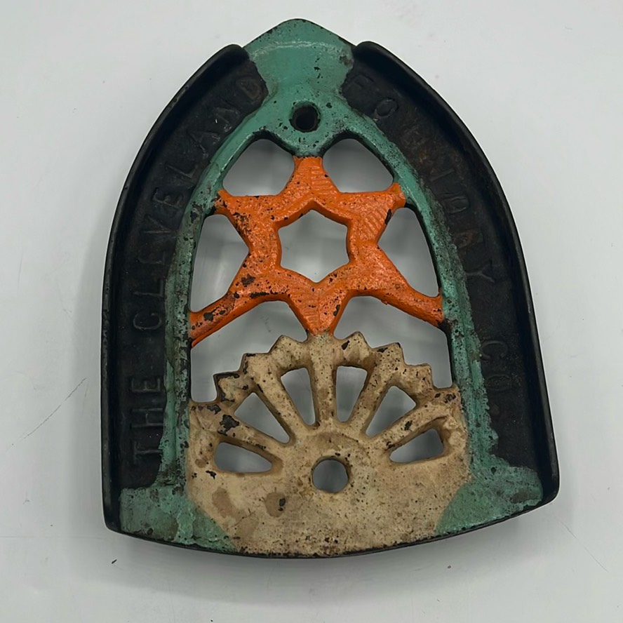 The Cleveland Foundry Co. Cast Iron Painted Iron Stand