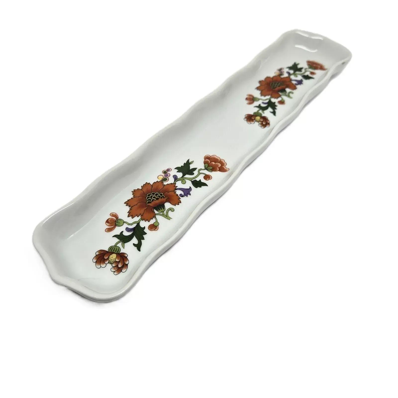 Limoges France Andre Prevot Porcelain Letter Opener Tray, 1952-1979