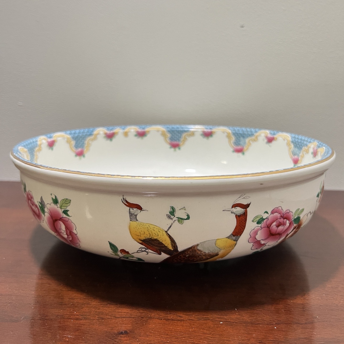 Wheildon Ware Bow F Winkle Co Bird Bowl