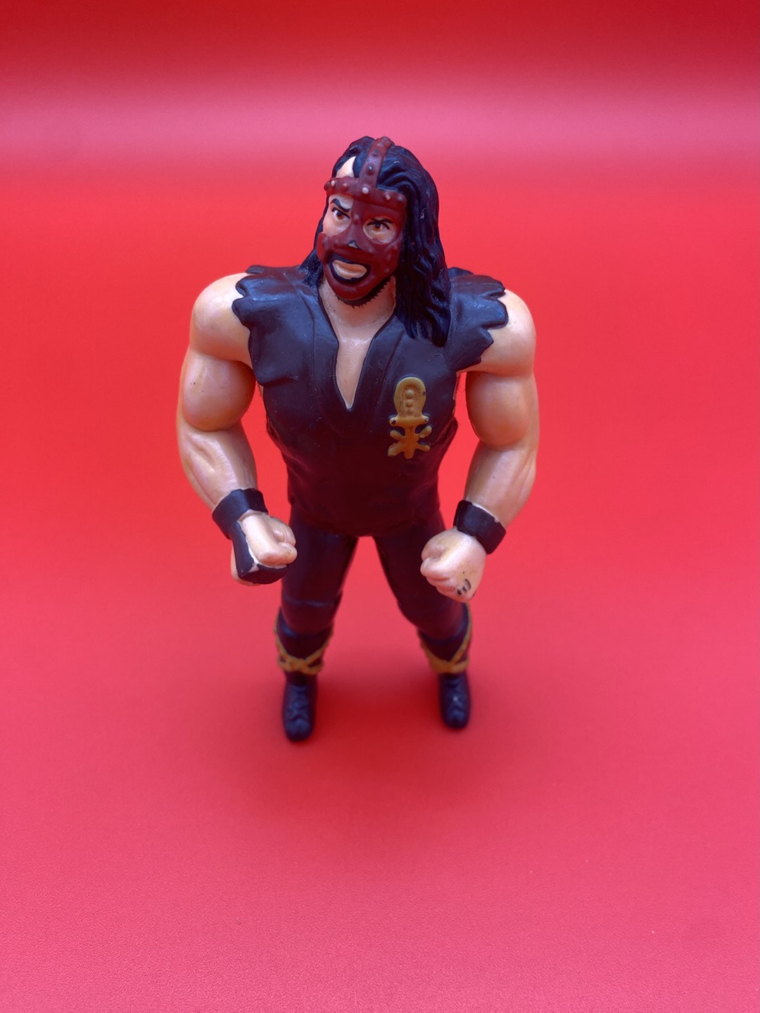WWF Mankind Bend-Ems Action Figure - 1997 Titan Sports